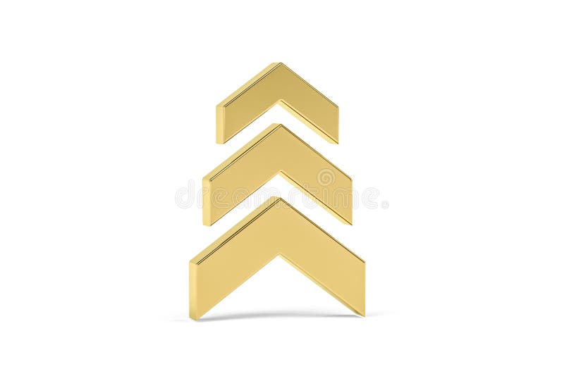 3d Golden Arrow Button Stock Illustrations – 570 3d Golden Arrow Button ...