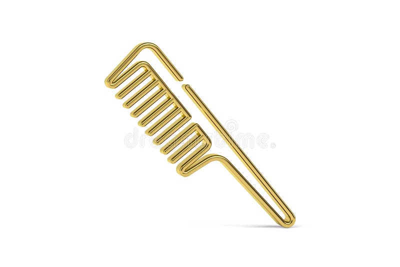 Golden Hair Comb Stock Illustrations – 442 Golden Hair Comb Stock ...
