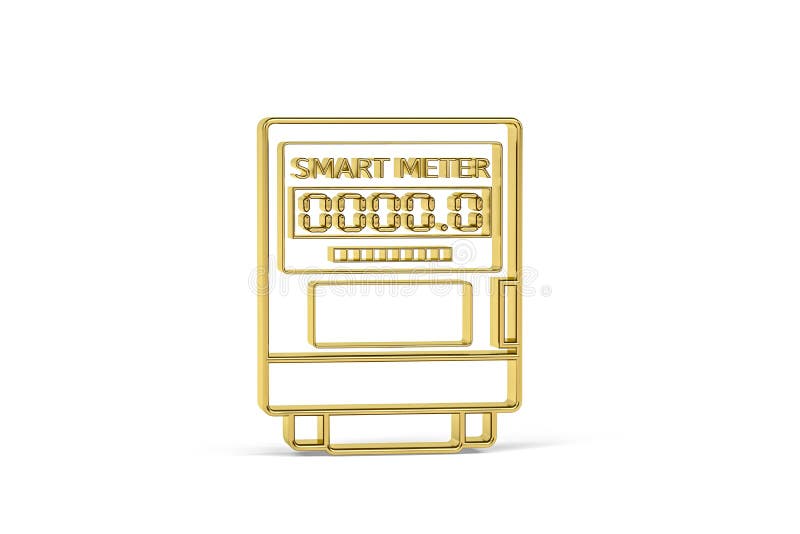 Electric Meter 3d Icon Stock Illustrations – 1,340 Electric Meter 3d ...