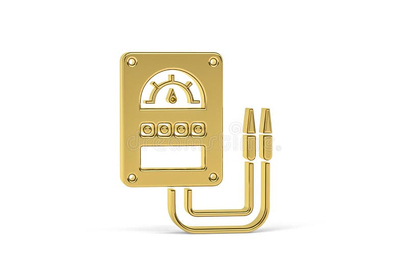 Electric Meter 3d Icon Stock Illustrations – 1,340 Electric Meter 3d ...