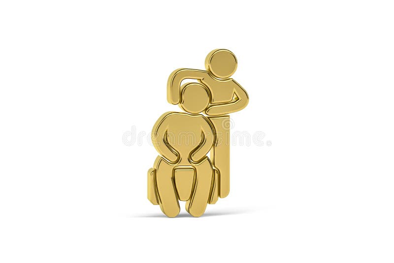 Golden Spa Massage Zen Fashion Logo Concept for Hotel, Beauty, Style ...