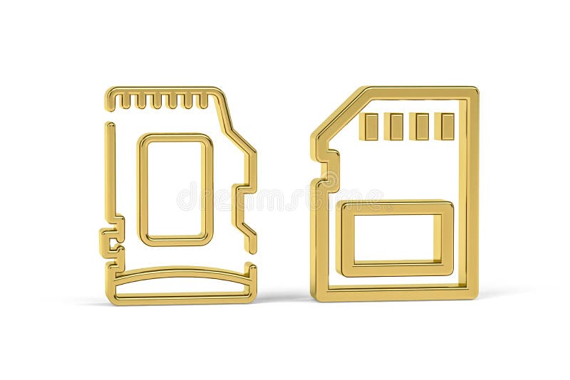 Golden Memory Card Stock Illustrations – 873 Golden Memory Card Stock ...