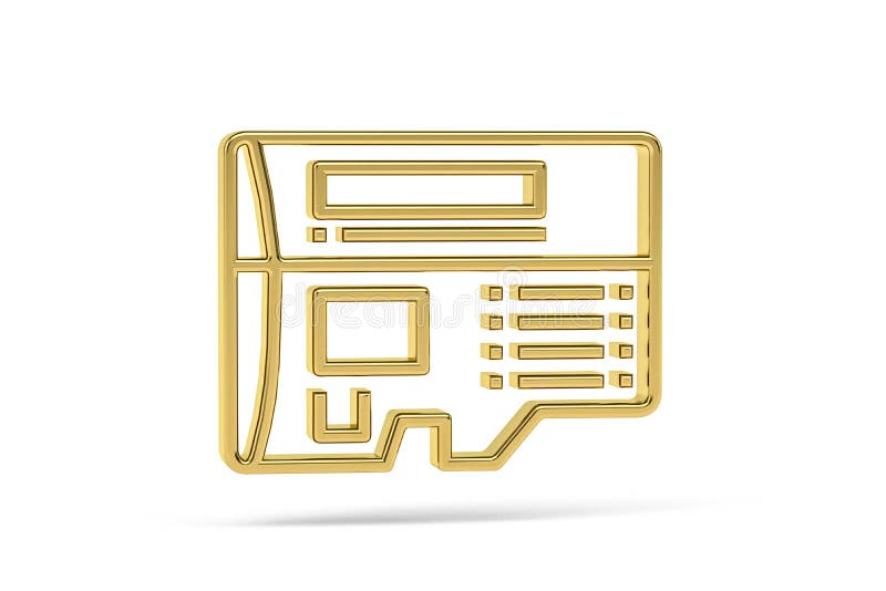 Golden Memory Card Stock Illustrations – 873 Golden Memory Card Stock ...