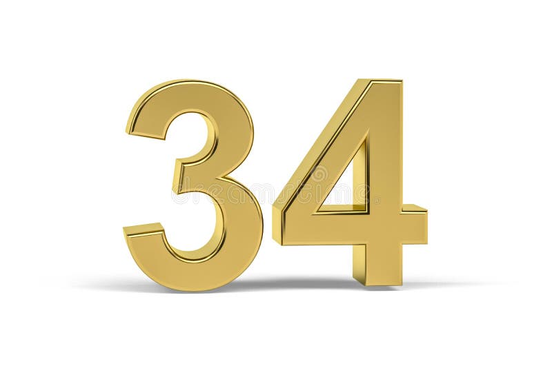 Number 34 Stock Illustrations – 758 Number 34 Stock Illustrations ...