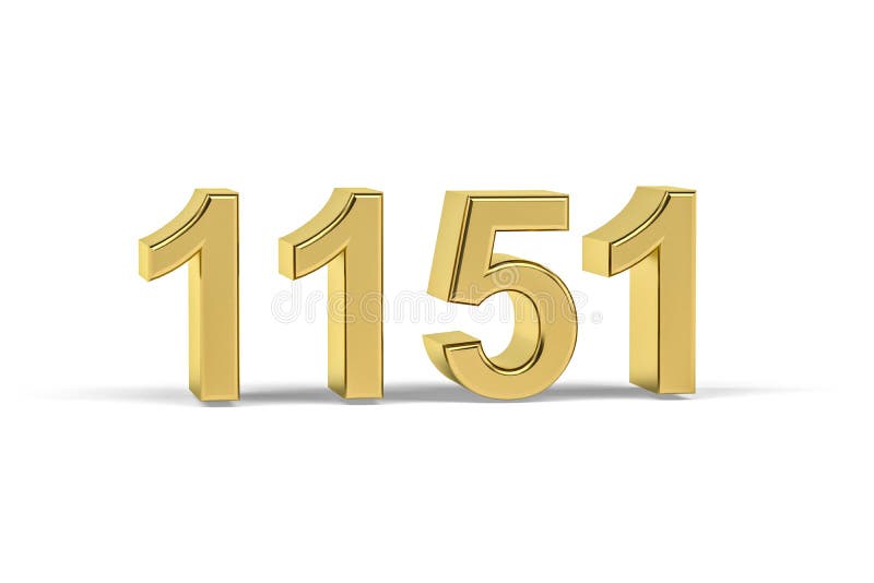 Golden 3d Number 1963 - Year 1963 Isolated on White Background Stock ...