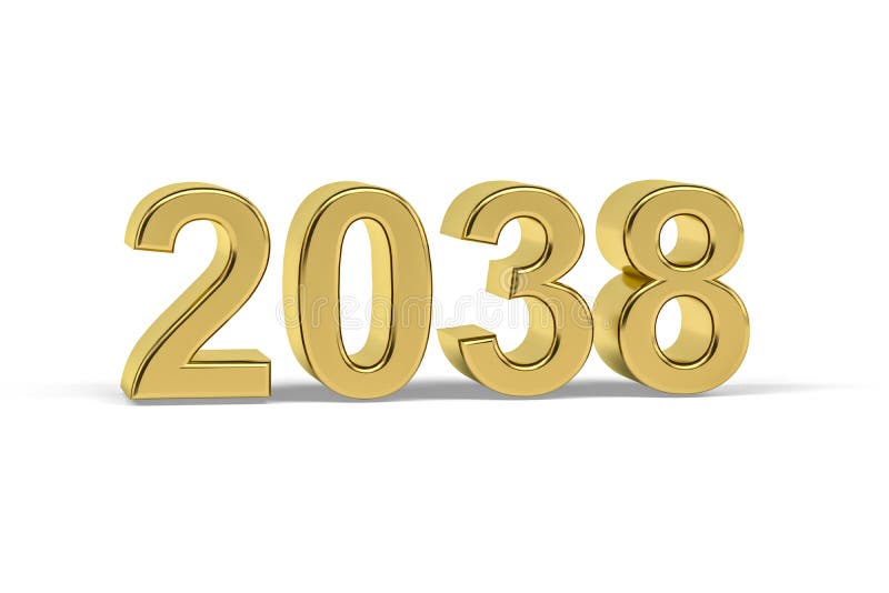 2038 Calendar with the Weeks Start on Monday Stock Vector ...