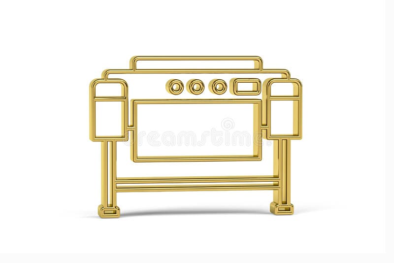 Golden Printer Stock Illustrations – 827 Golden Printer Stock ...
