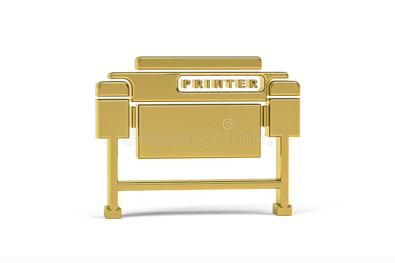 Golden Printer Stock Illustrations – 827 Golden Printer Stock ...