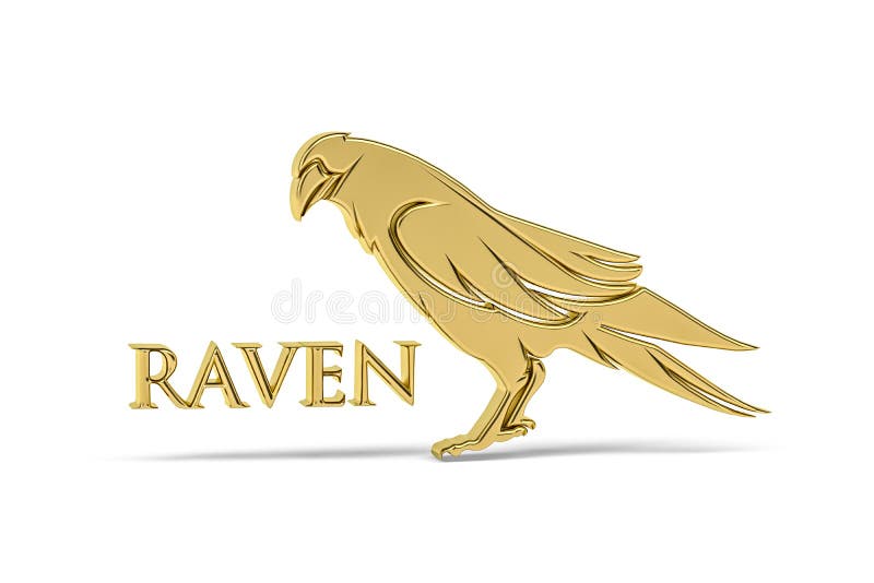 Gold Raven Stock Illustrations – 282 Gold Raven Stock Illustrations ...