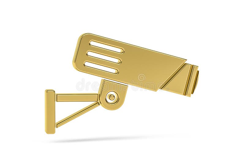 Cctv Symbol Golden Background Stock Illustrations – 99 Cctv Symbol ...