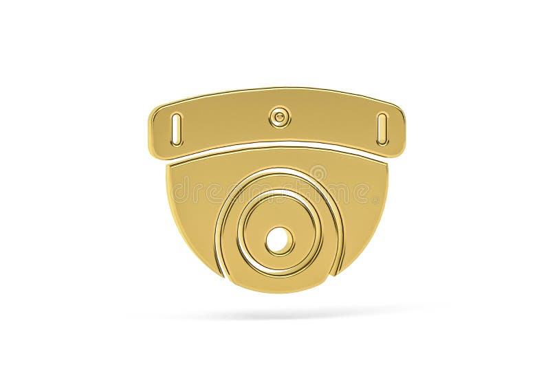 Cctv Symbol Golden Background Stock Illustrations – 99 Cctv Symbol ...