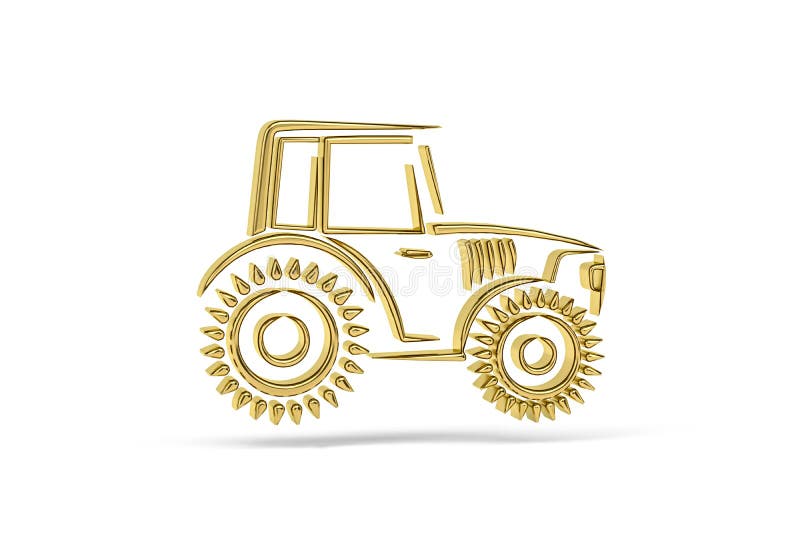 Golden Tractor Stock Illustrations – 714 Golden Tractor Stock ...