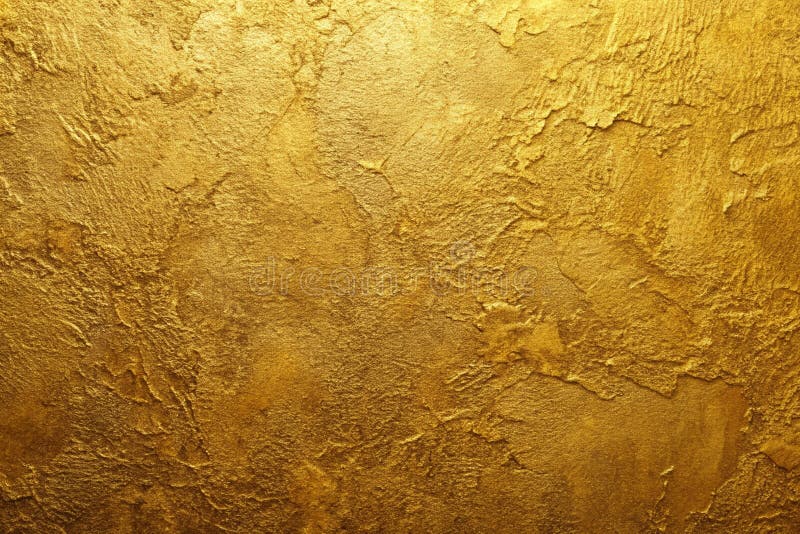 Golden Decorative Plaster or Concrete Texture Background Stock ...