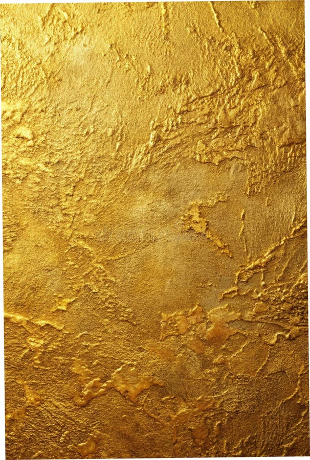 Golden Decorative Plaster Texture with Grunge Effect Stock Illustration ...