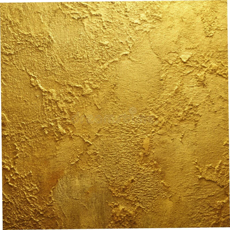 Golden Decorative Plaster Texture with Grunge Effect Stock Illustration ...