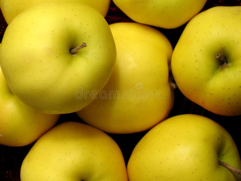 Golden- Delicious Apfel stockbild. Bild von nave, getrennt - 28435297