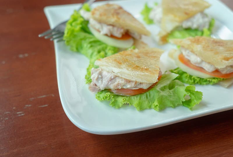 Golden Delicious Roti Pies on White Plate Stock Photo - Image of meal ...