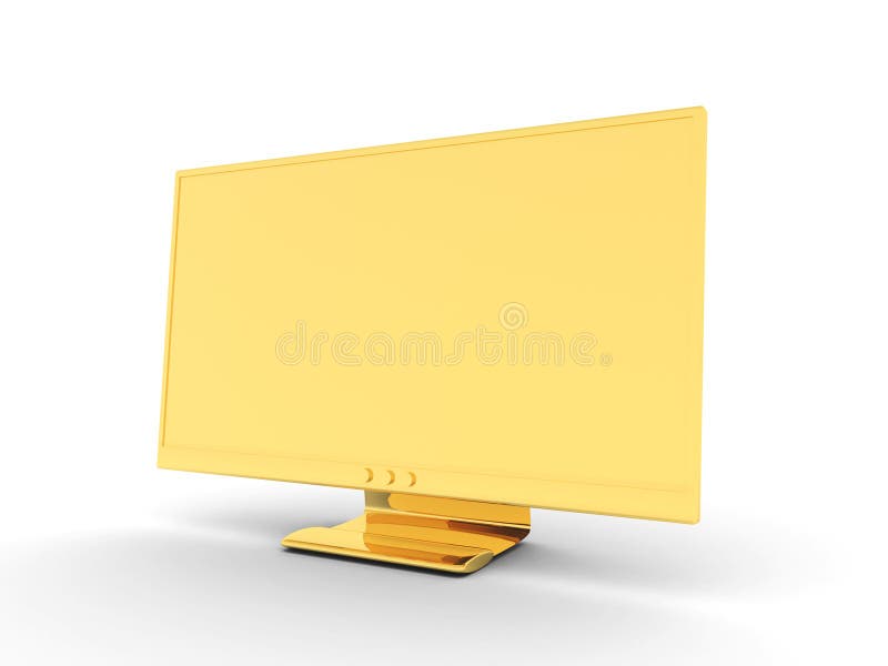 Golden Display stock illustration. Illustration of panel - 1199793