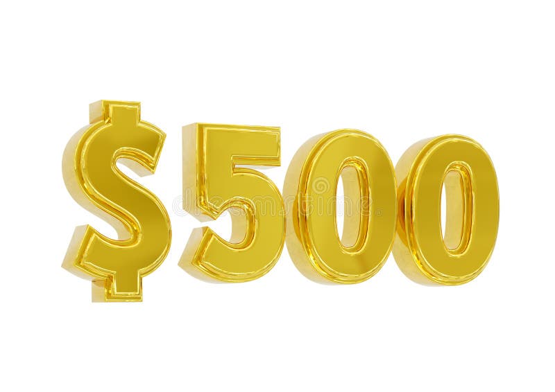 Golden Number 500 Stock Illustrations – 327 Golden Number 500 Stock ...