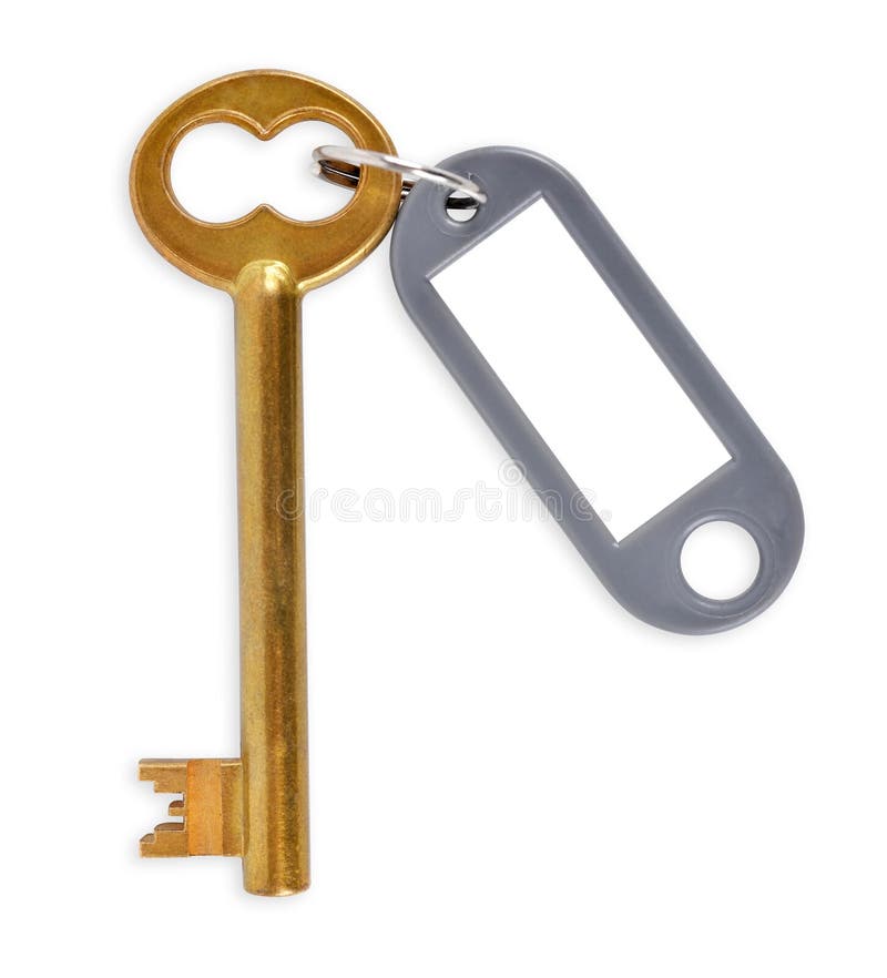 Golden door key stock image. Image of isolated, object - 86168335