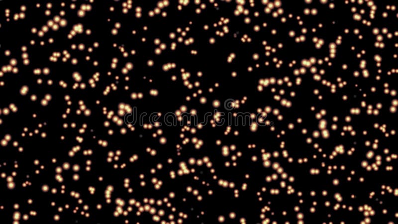 Golden Dot Particle Drop Effect Animation Background Stock Video ...