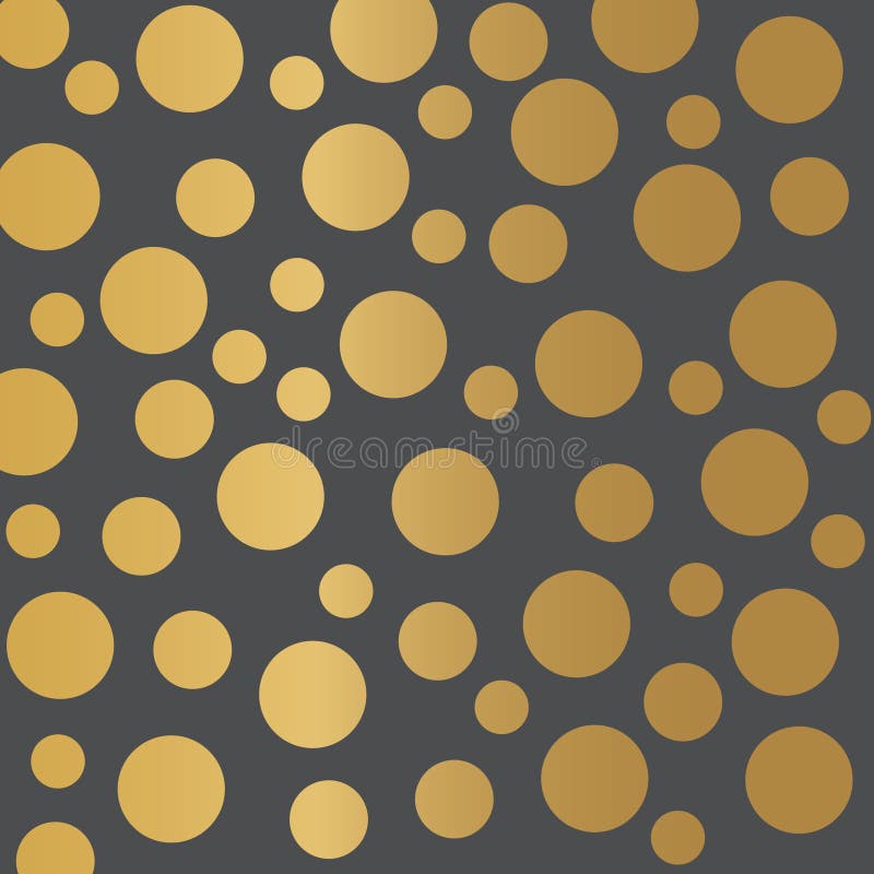 Golden dots background stock vector. Illustration of happy - 165038758