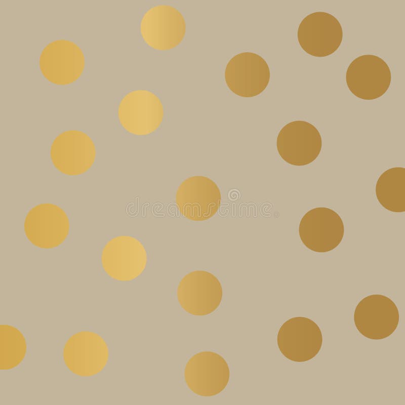 Golden dots background stock vector. Illustration of flat - 165038759