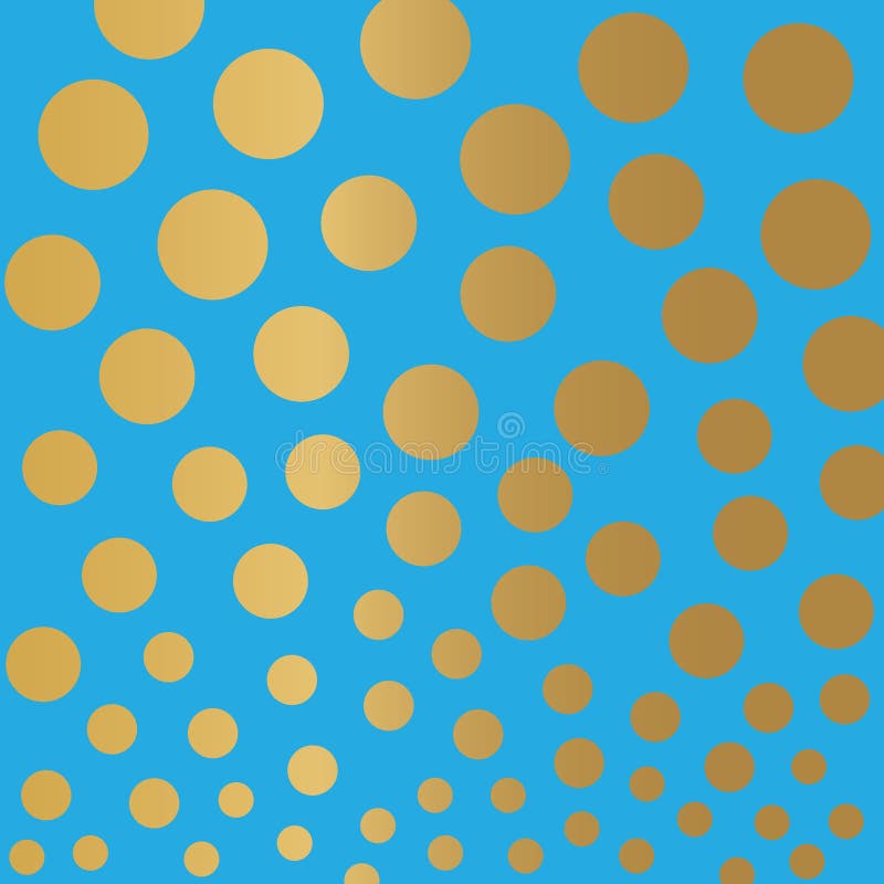 Golden dots background stock vector. Illustration of flat - 165038759