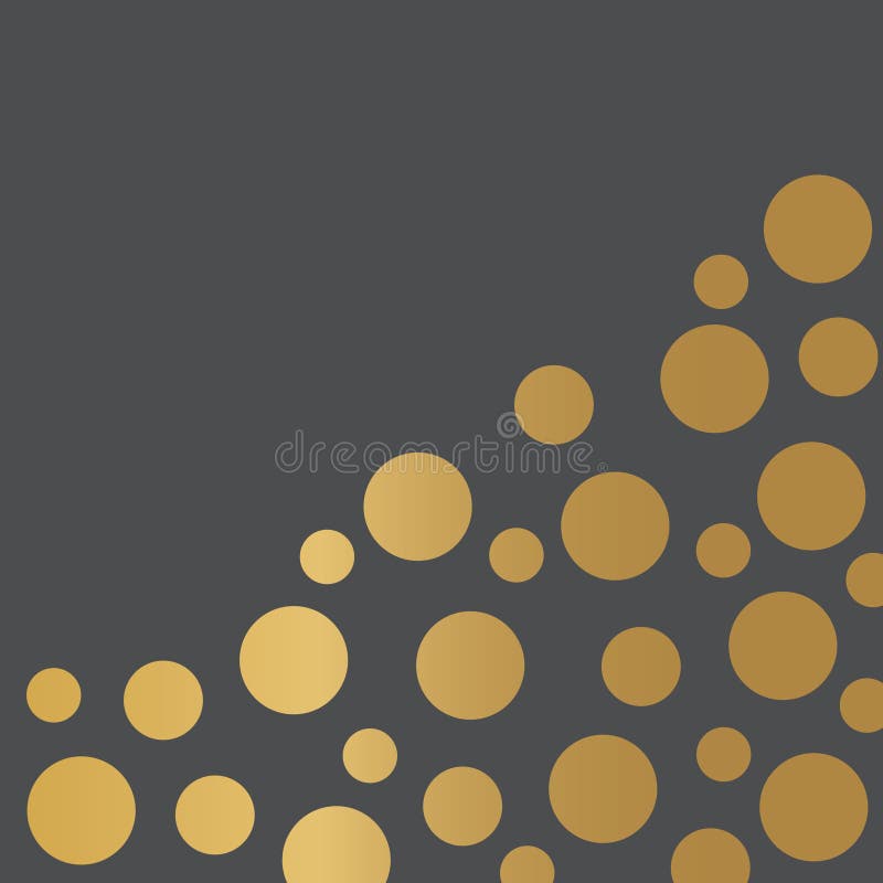 Golden dots background stock vector. Illustration of holidays - 165038962