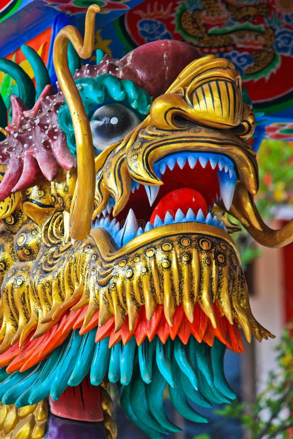 Golden dragon stock image. Image of colored, abstract - 14427299