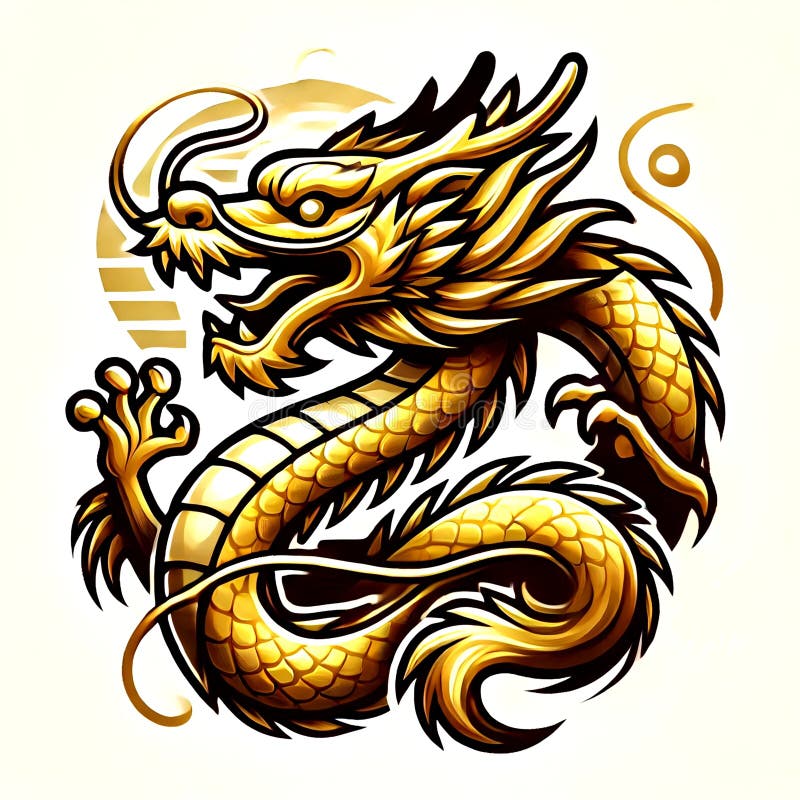 Golden Dragon Logo Golden Dragon Logo Vector Images (over 1,500)