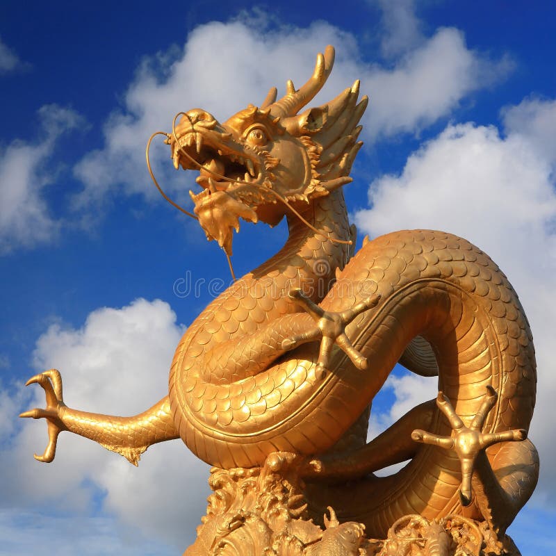 Chinese dragon stock photo. Image of fengshui, chinatown - 15020060