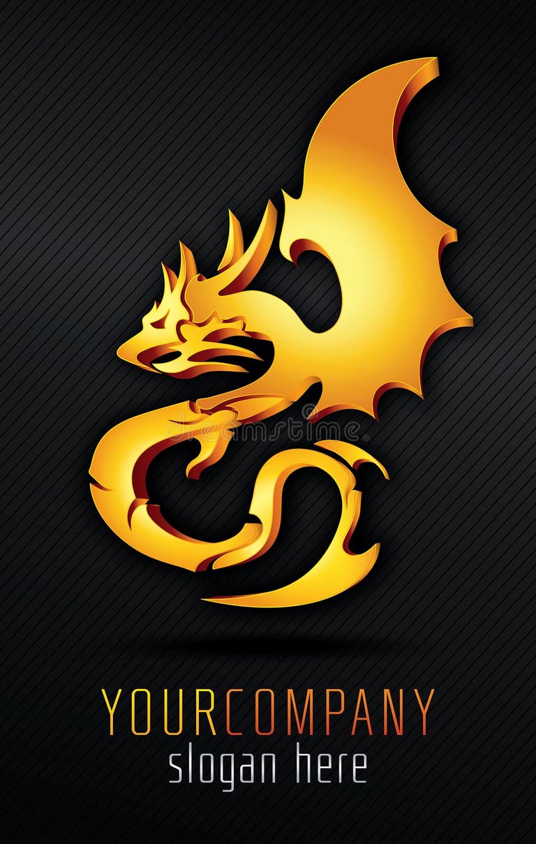 Golden Dragon Logo Stock Illustrations – 4,149 Golden Dragon Logo Stock ...
