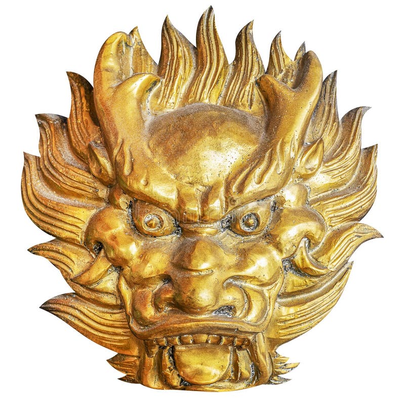 Golden Dragon Head Symbol Logo Sign Stock Photos - Free & Royalty-Free ...