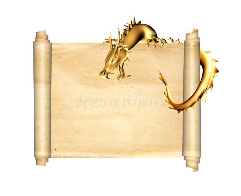 Dragon Scroll Stock Illustrations – 2,334 Dragon Scroll Stock ...