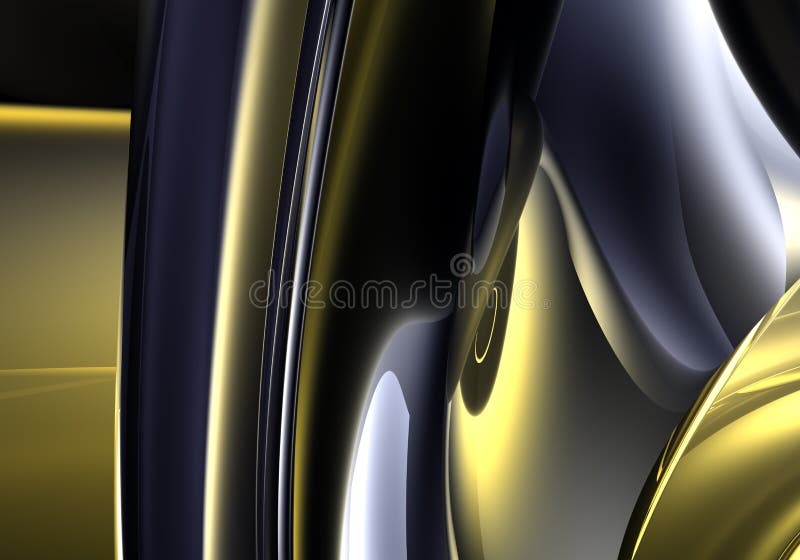 Golden dream (abstract) 06 stock illustration. Illustration of info ...