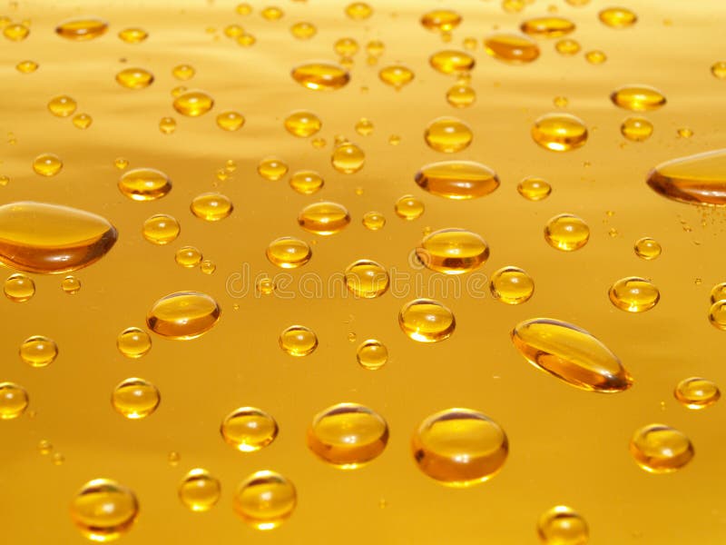 Golden drops stock image. Image of drip, abstraction - 13596879
