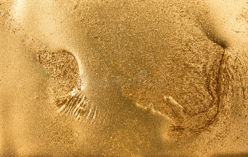 Golden Dust Background. Sparkling Gold Texture. Stock Photo - Image of ...