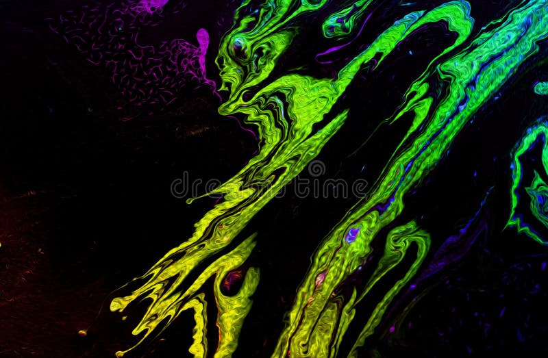 Golden Dust and Green Background. Sparkling Gold Texture. Stock Image ...