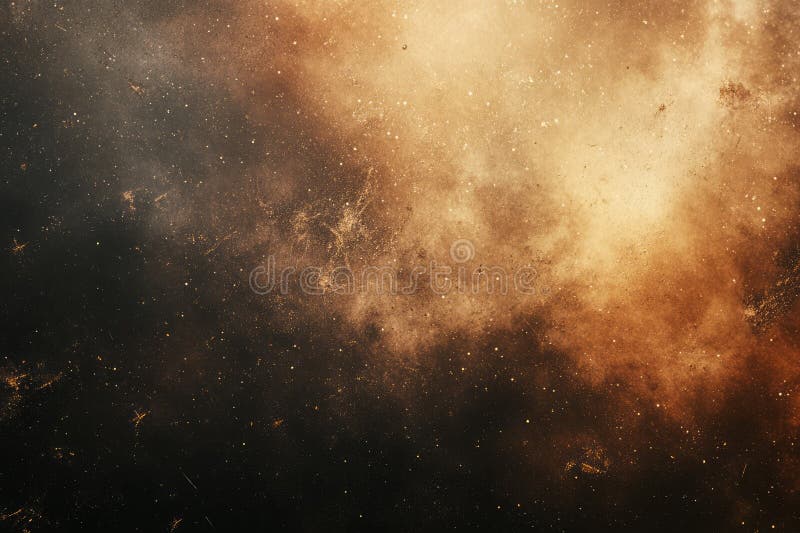 Cosmic Dust Scattered Across Black Surface. Neural Network AI Generated ...