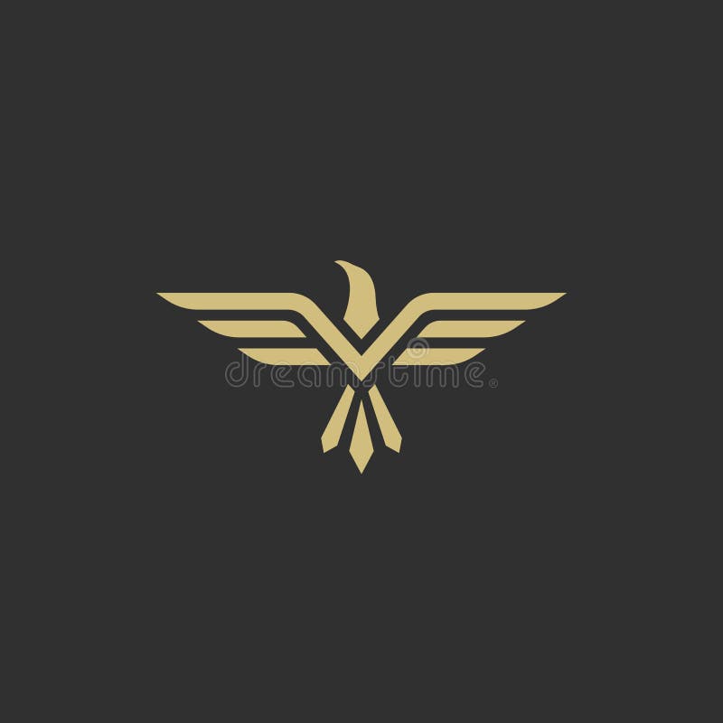 Simple Eagle Vector