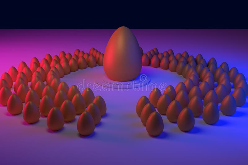 Golden easter eggs stock illustration. Illustration of eggs - 89017573