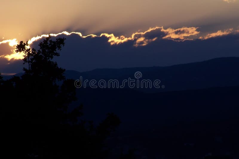Golden edge stock photo. Image of urban, horizon, cascading - 5191382