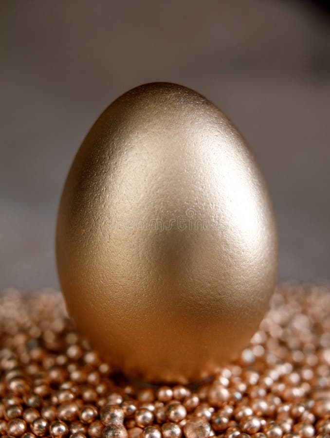 Golden Egg, Alien Spaceship at Launch Stock Image - Image of symmetric ...