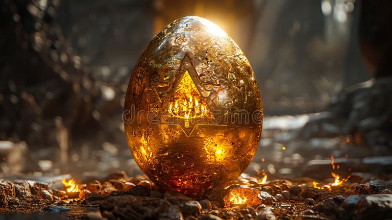 The Golden Egg in the Movie, a Scene from the Movie Stock Image - Image ...