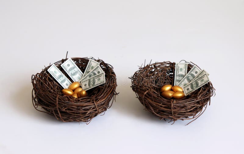 164 Gold Eggs Two Nest Stock Photos - Free & Royalty-Free Stock Photos ...