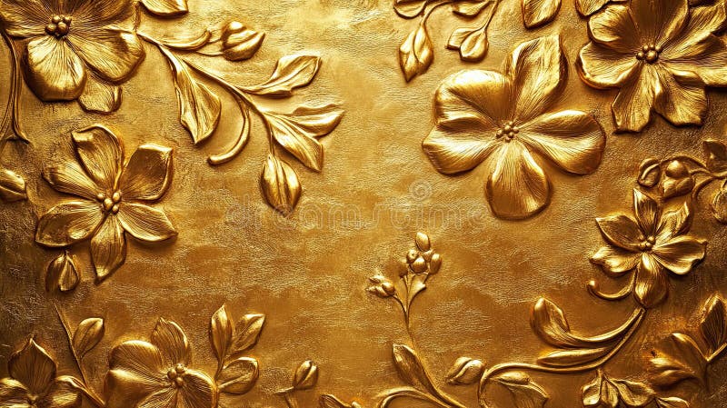 Embossed Floral Line Art Tracery 3d Seamless Pattern. Ornamental ...