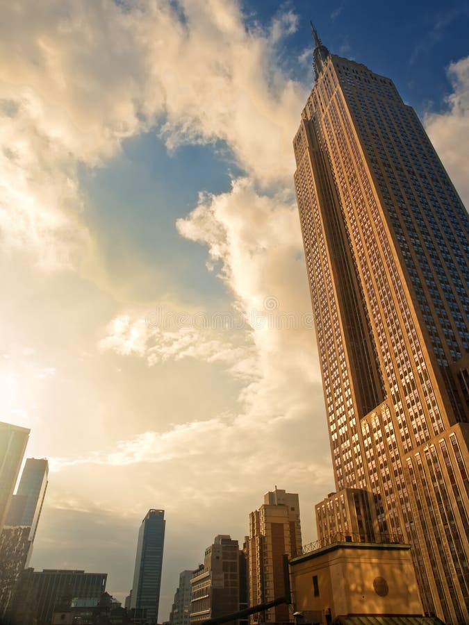 Golden Empire editorial stock image. Image of skyline - 29382794