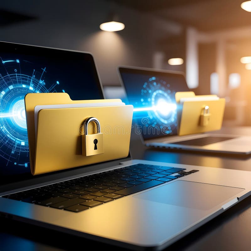 Golden Realistic Laptops Stock Illustrations – 10 Golden Realistic ...