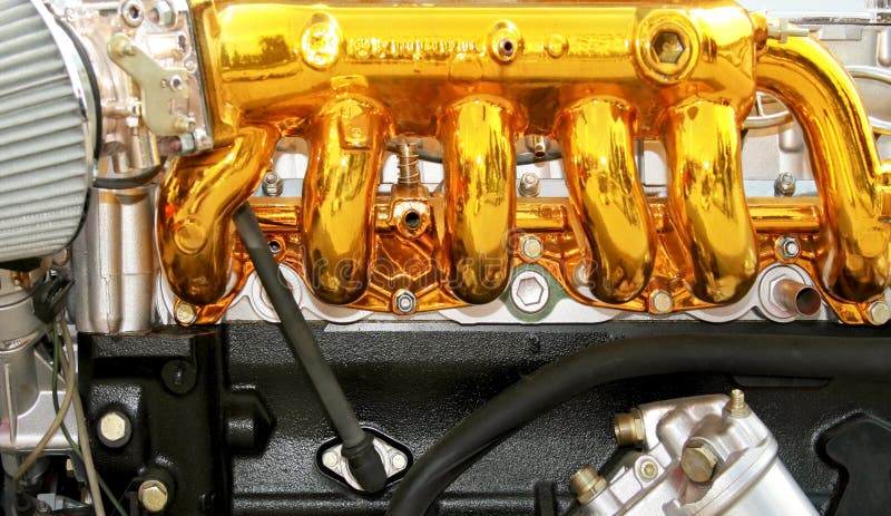 Gold Engine Turned stock image. Image of large, turn - 20199055